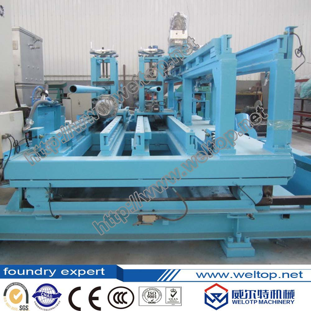Centrifugal casting machine, Low pressure casting machine